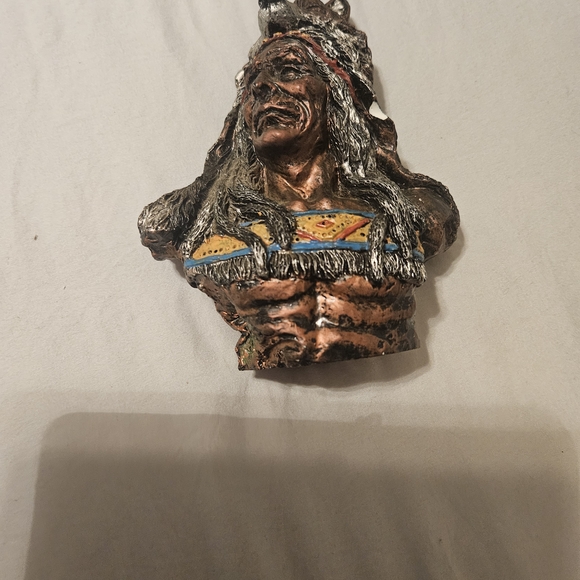 Art | Native American Chief Bust Sculpture | Poshmark